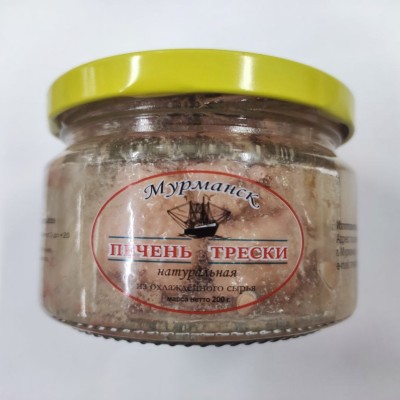 Купить печень трески в стеклянной банке